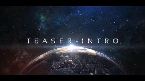 Space Titles Intro - Template Premiere Pro Free