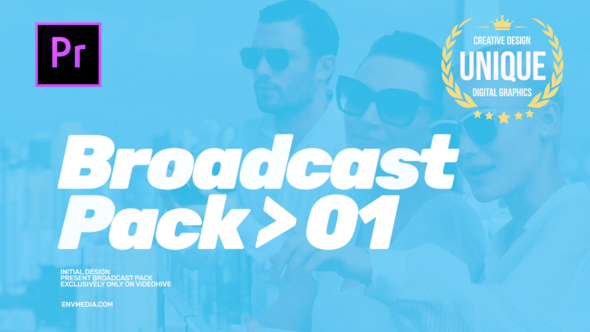 Modern Broadcast Pack - Template Premiere Pro Free