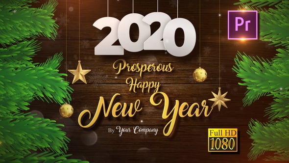 Christmas and New Year Opener 2020 - Template Premiere Pro Free