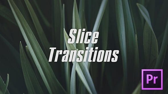 Slice Transitions - Template Premiere Pro Free